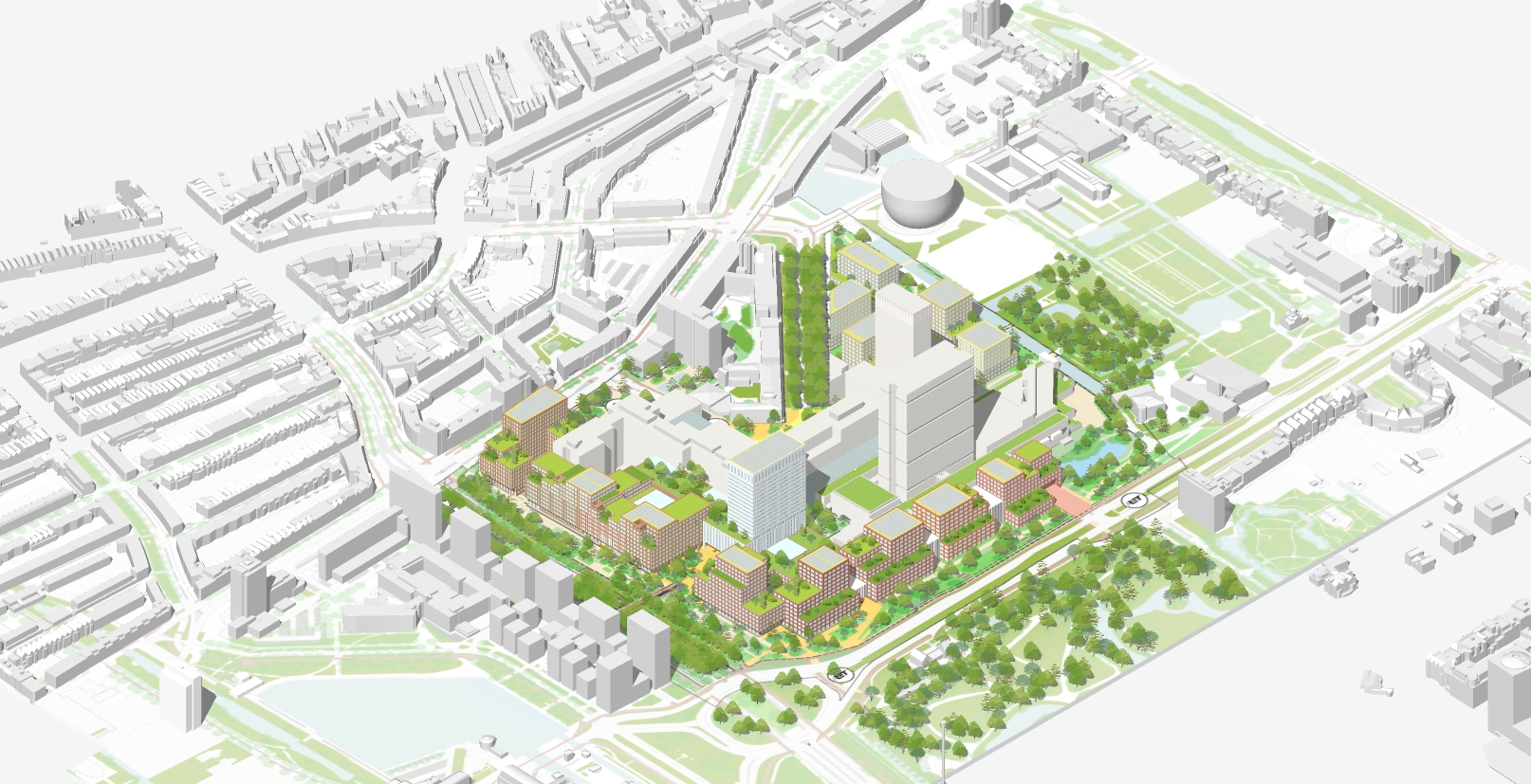 Groen licht voor de ontwikkeling van Erasmus MC Campus - Nieuws ...